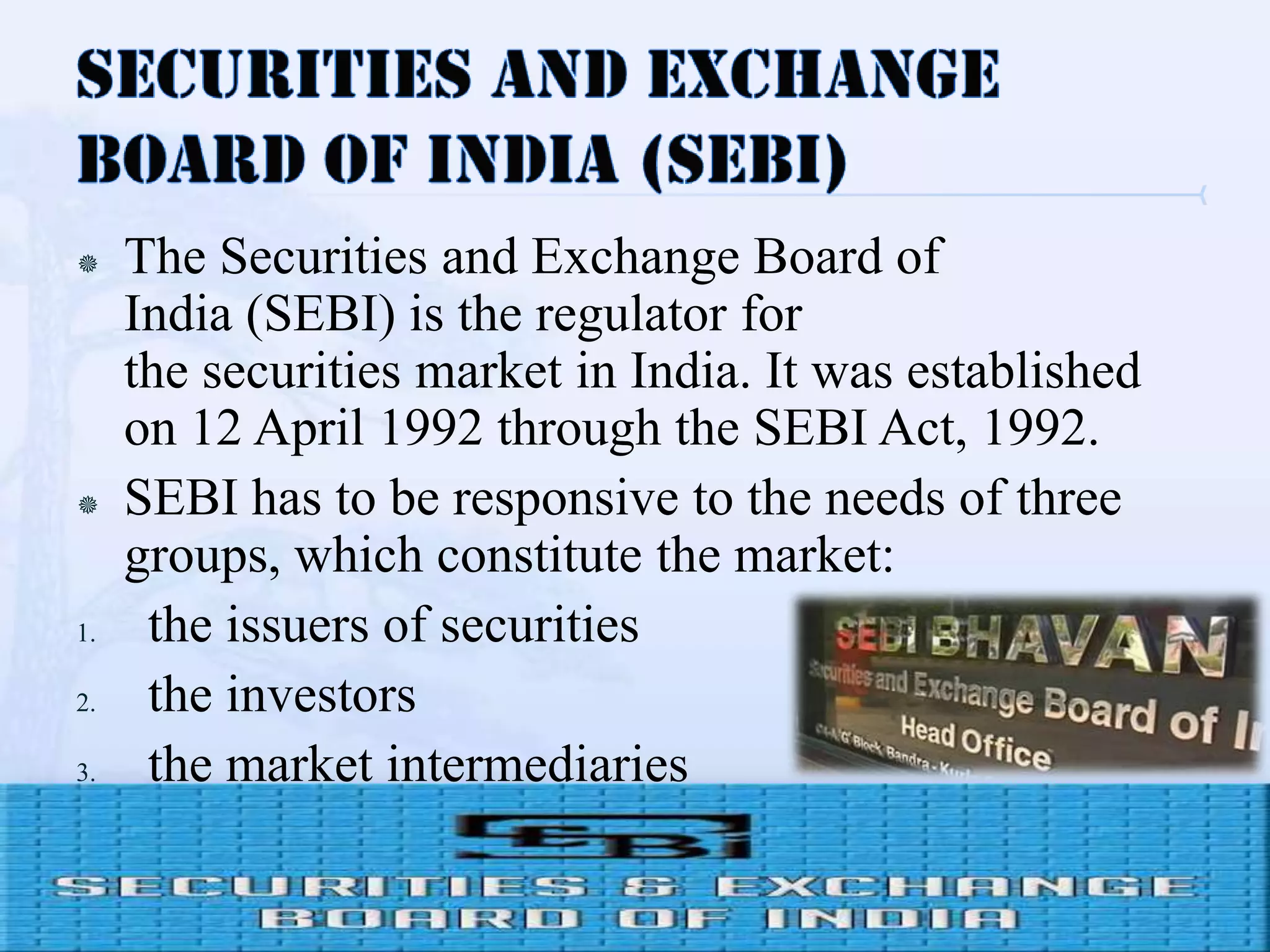 Financial Market Intermediaries | PPTX