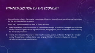 Financialization | PPTX
