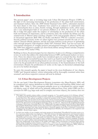 Financialization of urban development projects | PDF