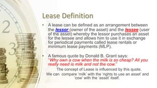 Financial leasing | PPTX