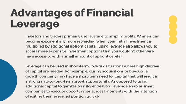 Financial Leverage Definition, Advantages, and Disadvantages | PDF