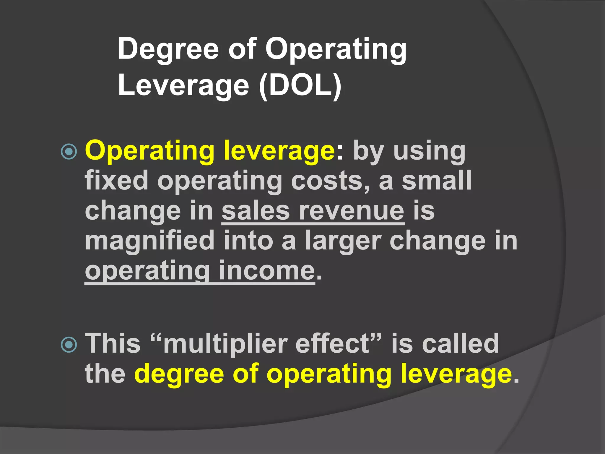 Financial leverage | PPTX