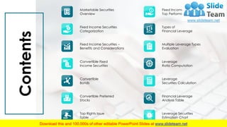 Financial Leverage Securities PowerPoint Presentation Slides | PDF