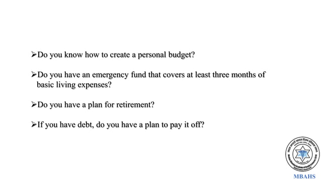 Financial literacy | PPTX | Consumer Banking | Personal Finance