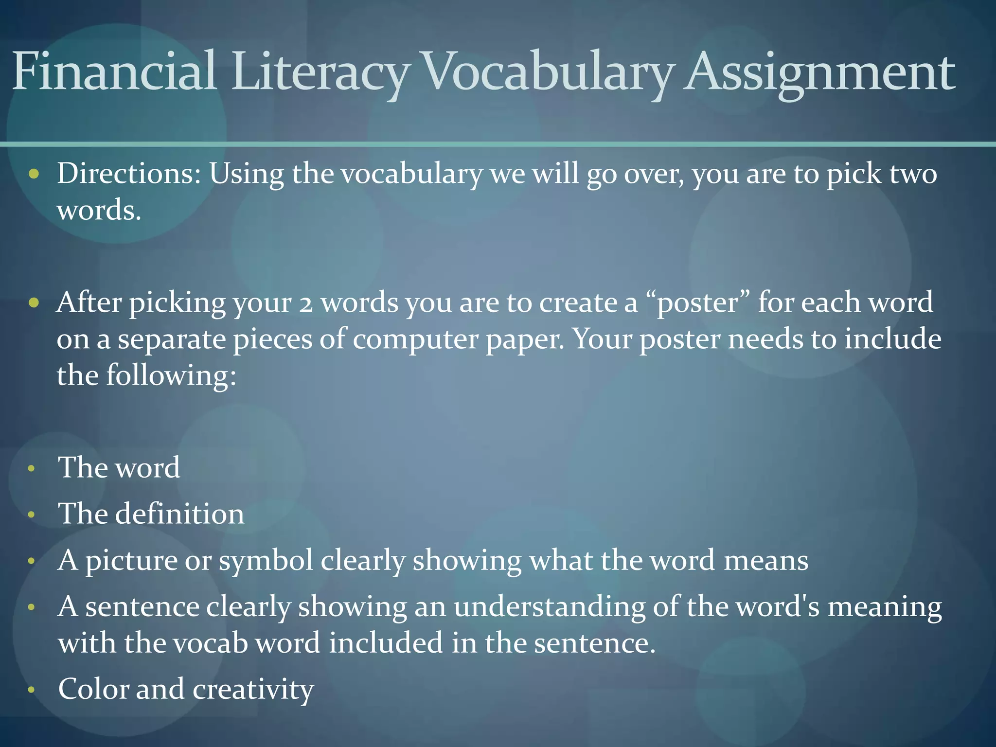 Financial Literacy.ppt