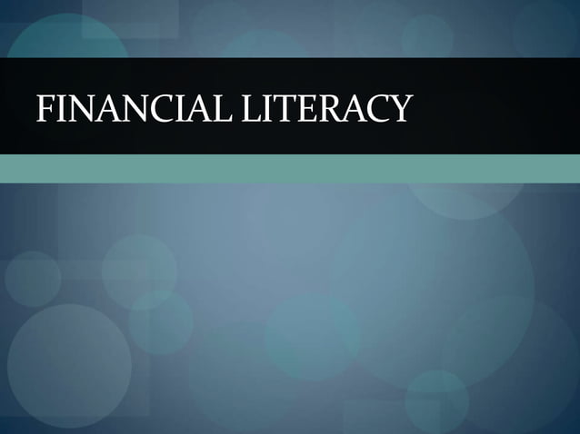 Financial Literacy.ppt