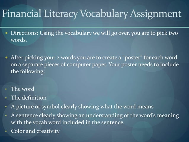 Financial Literacy.ppt