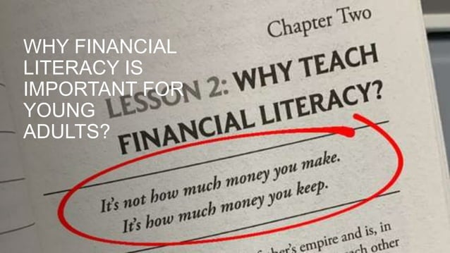 financial literacy presentation for your | PPTX