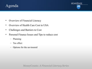 Money Matters: Financial Literacy for Healthcare | PPT