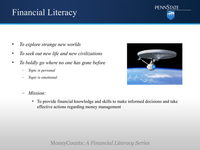 Money Matters: Financial Literacy for Healthcare | PPT