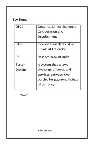 Financial literacy module 1 | PDF