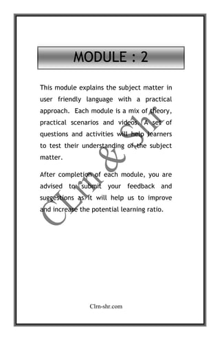 Financial literacy module 2 | PDF