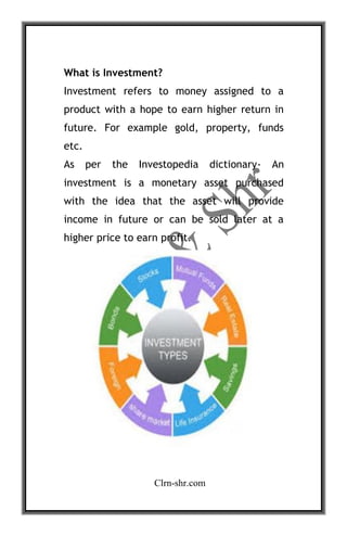 Financial literacy module 2 | PDF | Stocks and Bonds | Personal Investing