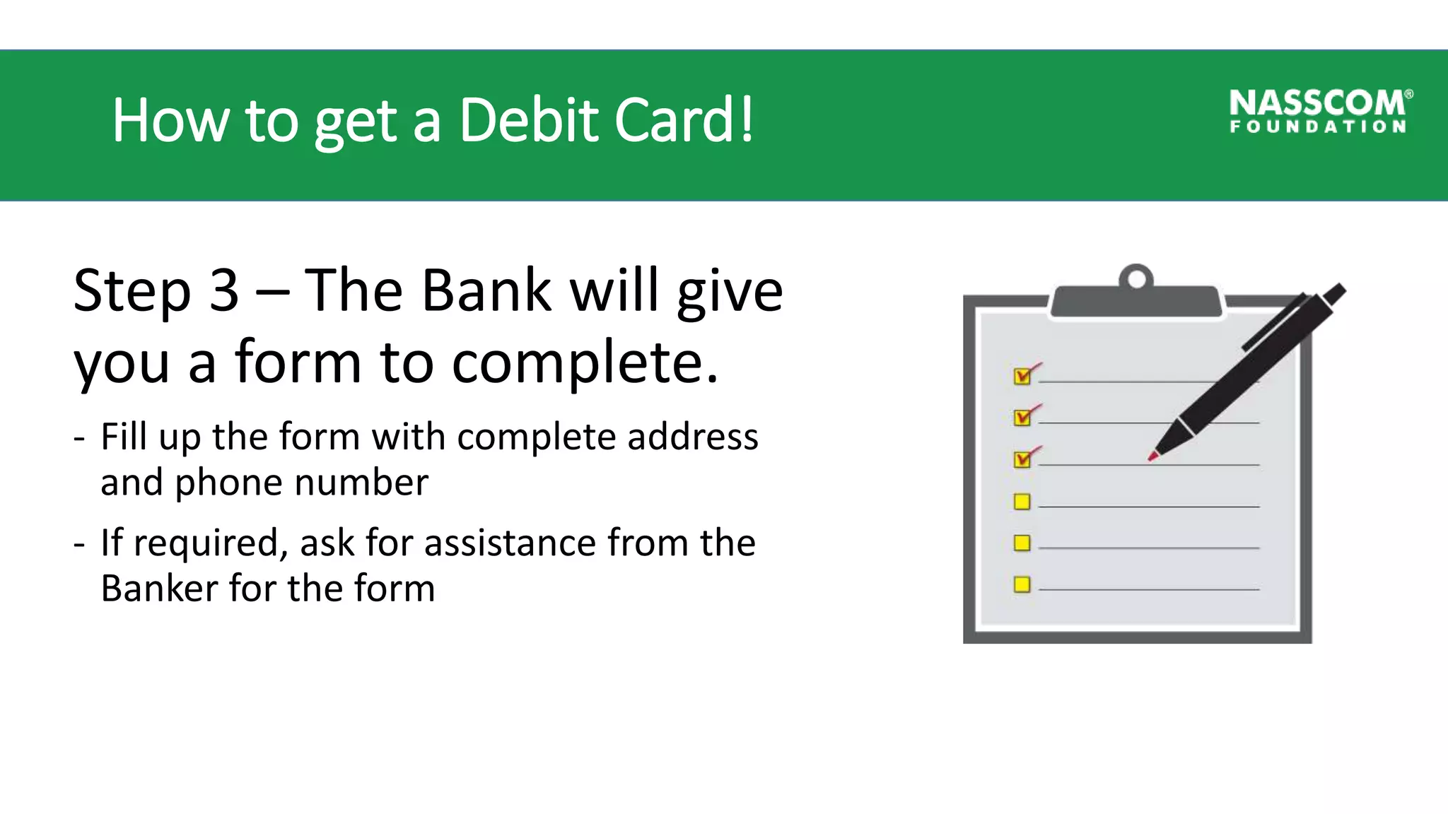 Financial literacy curriculum debit cards | PPTX