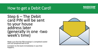 Financial literacy curriculum debit cards | PPTX