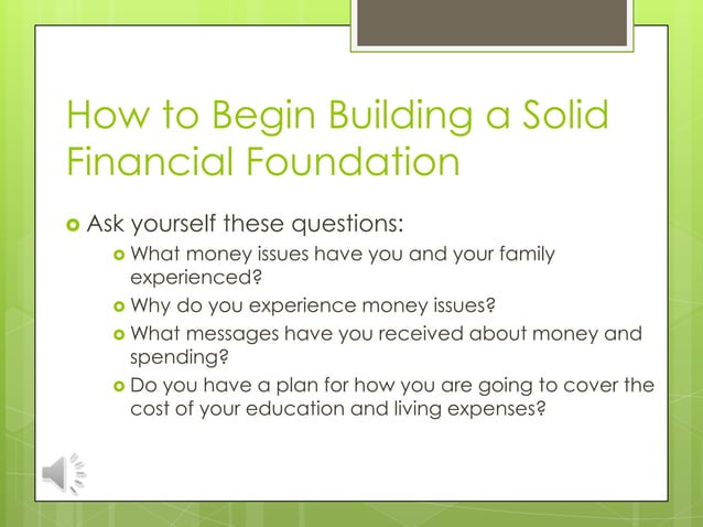 Financial Literacy for College Success | PPTX