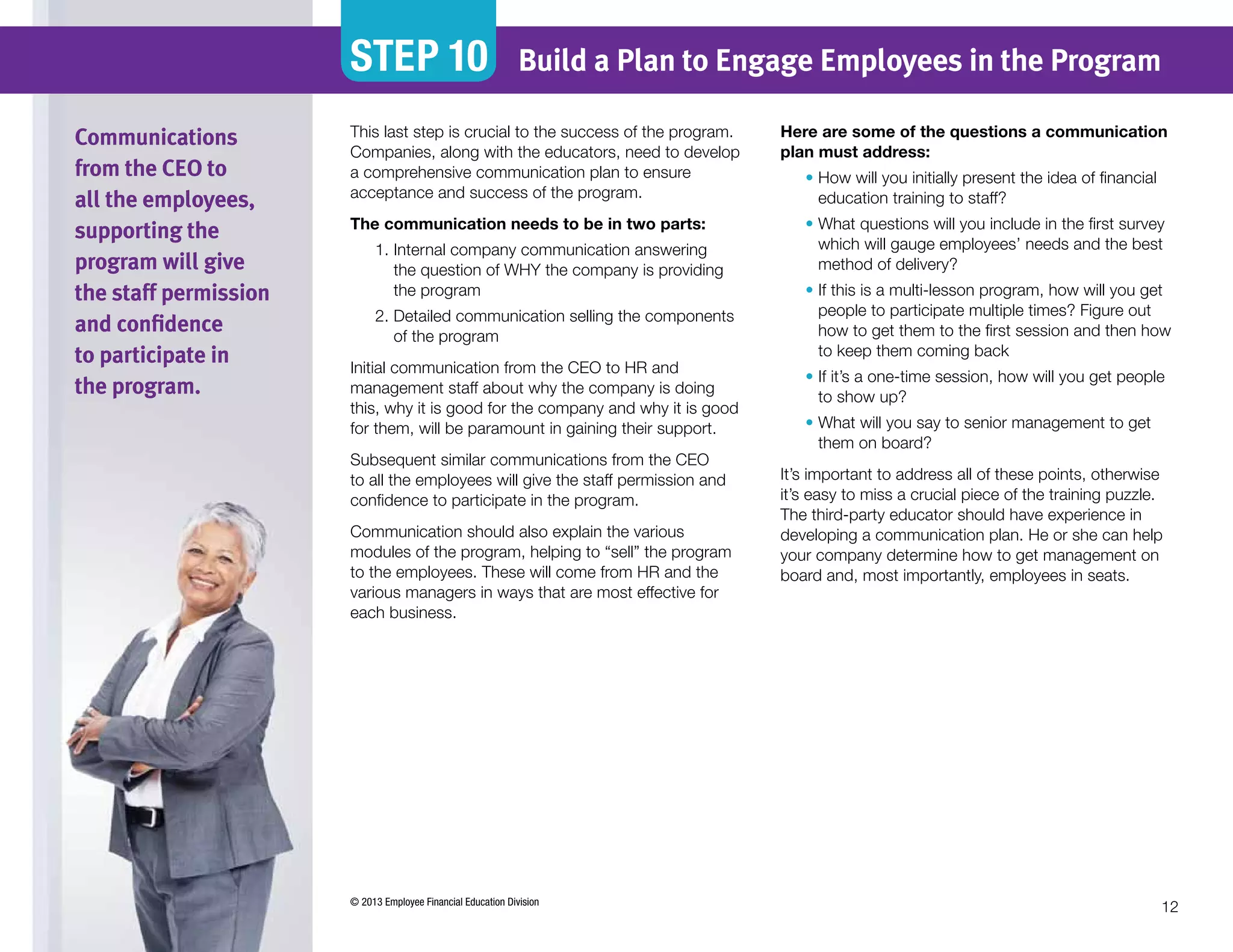 Guide: Employee Financial Well-Being - 10 Steps to Successfully ...