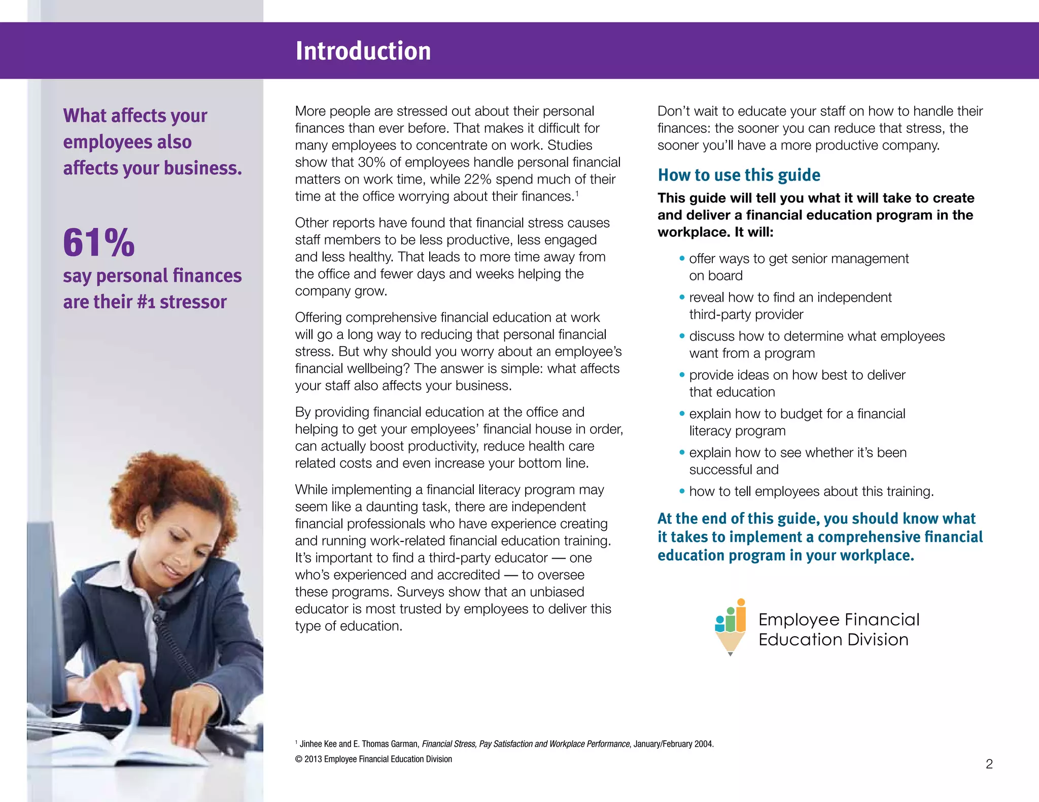 Guide: Employee Financial Well-Being - 10 Steps to Successfully ...