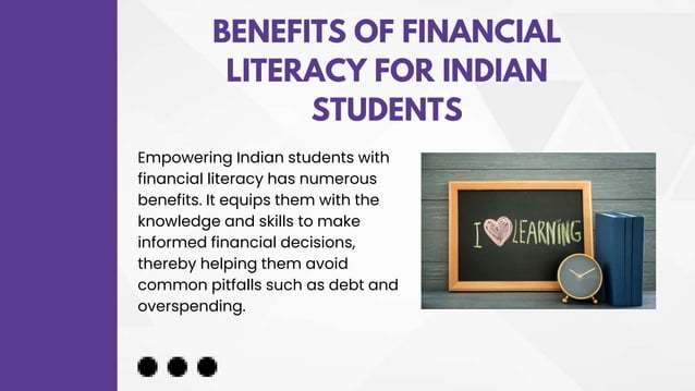 Financial Literacy for Young Minds Equipping Indian Students for a Secure Future.pptx | Personal ...