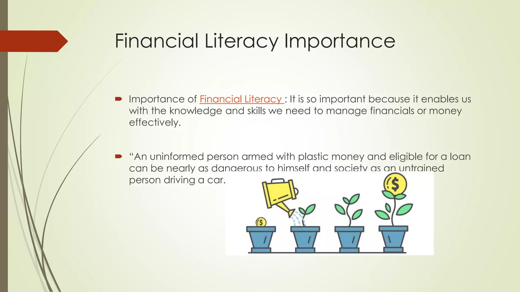 Financial literacy in india PDF & Why we Need it. | PDF