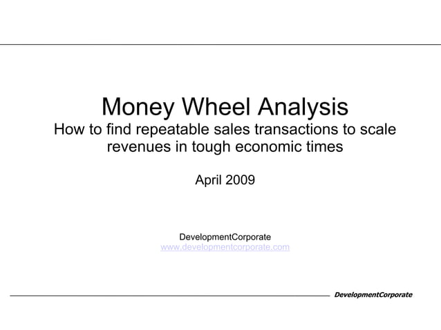 Financial Literacy: Money Wheel Analysis | PDF