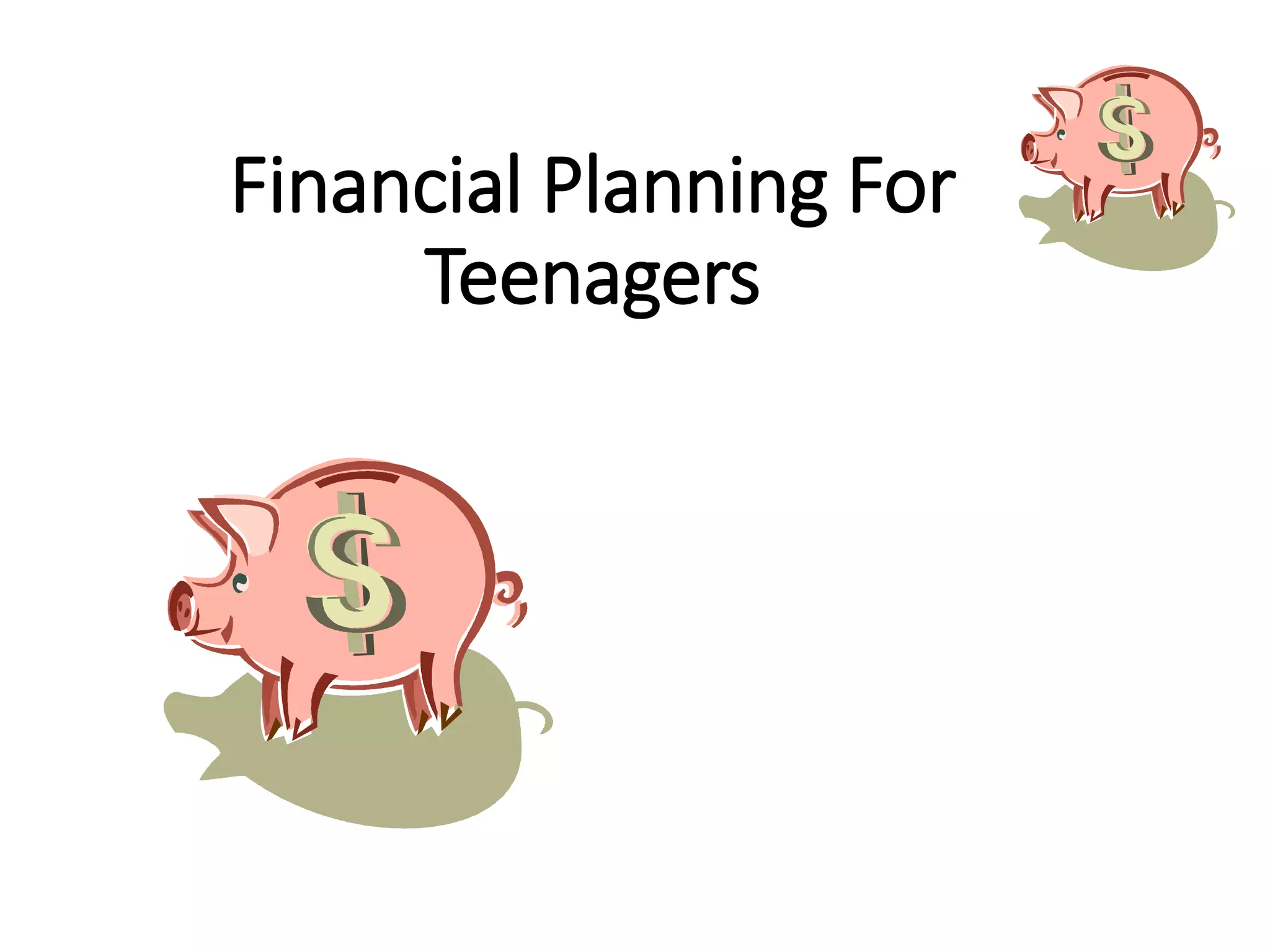 Financial Literacy Powerpoint | PPT
