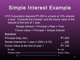 Financial Planning, Time Value of Money, and Working Capital Policies | PPT