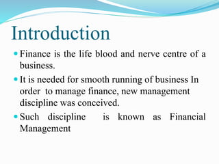 Financial management | PPT
