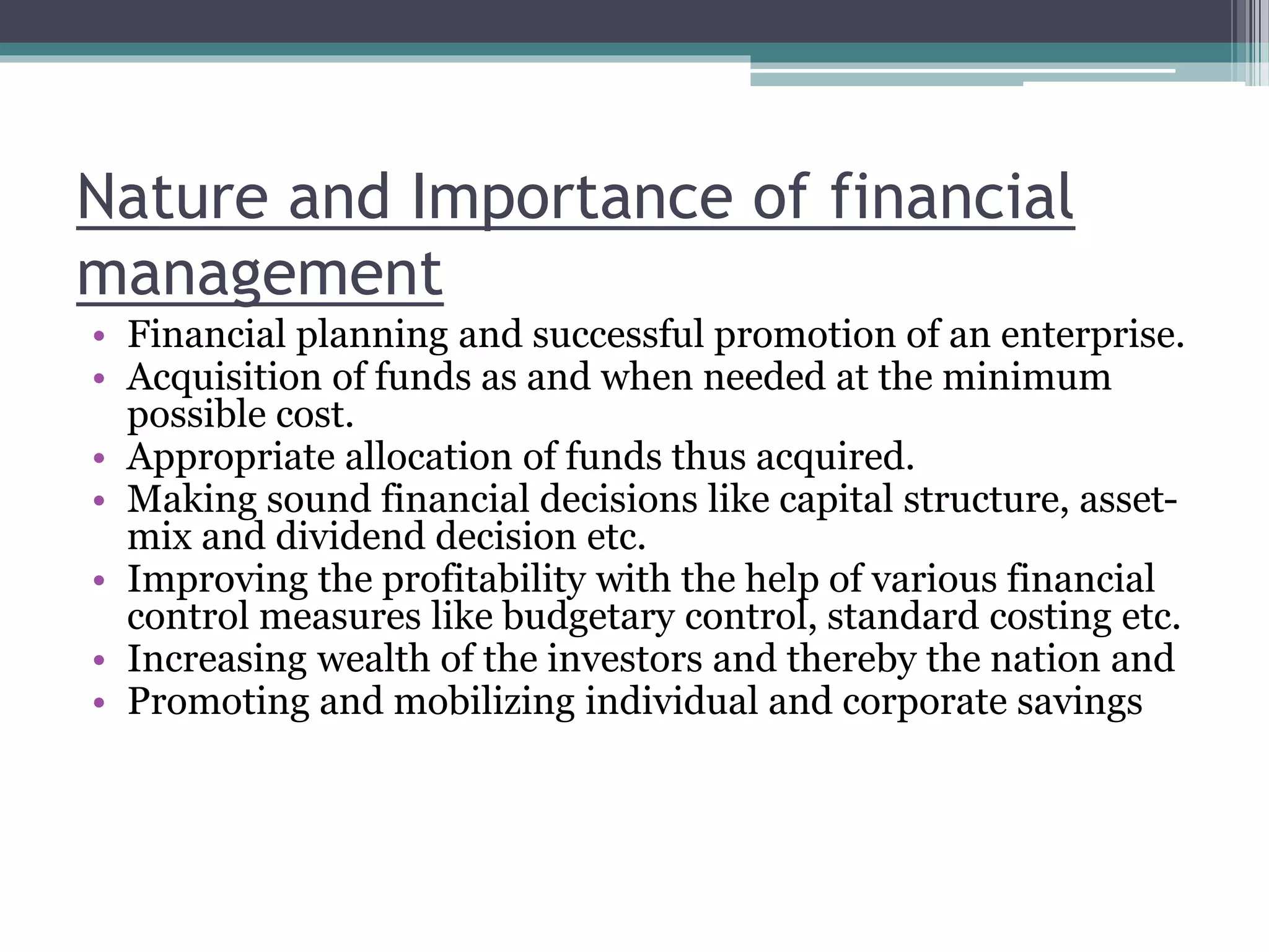Financial management | PPT