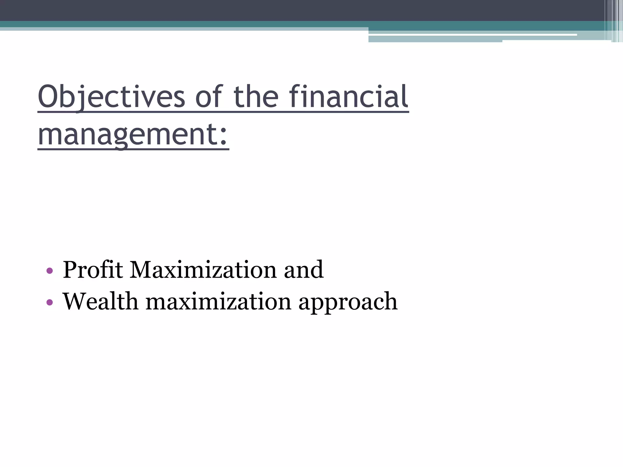 Financial management | PPT
