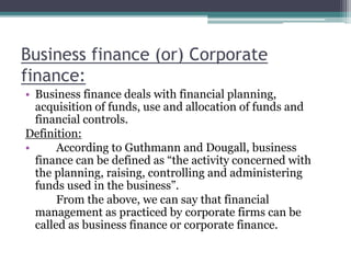 Financial management | PPT