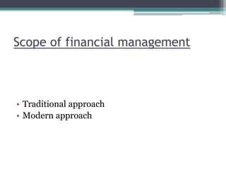 Financial management | PPT