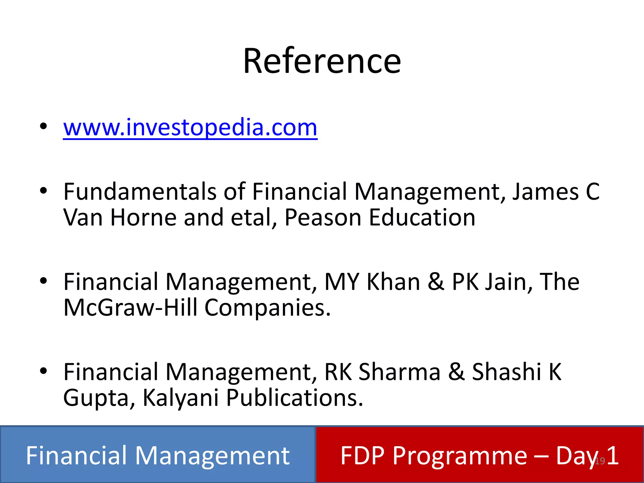 Financial management | PPTX