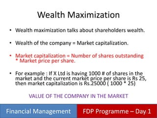 Financial management | PPTX