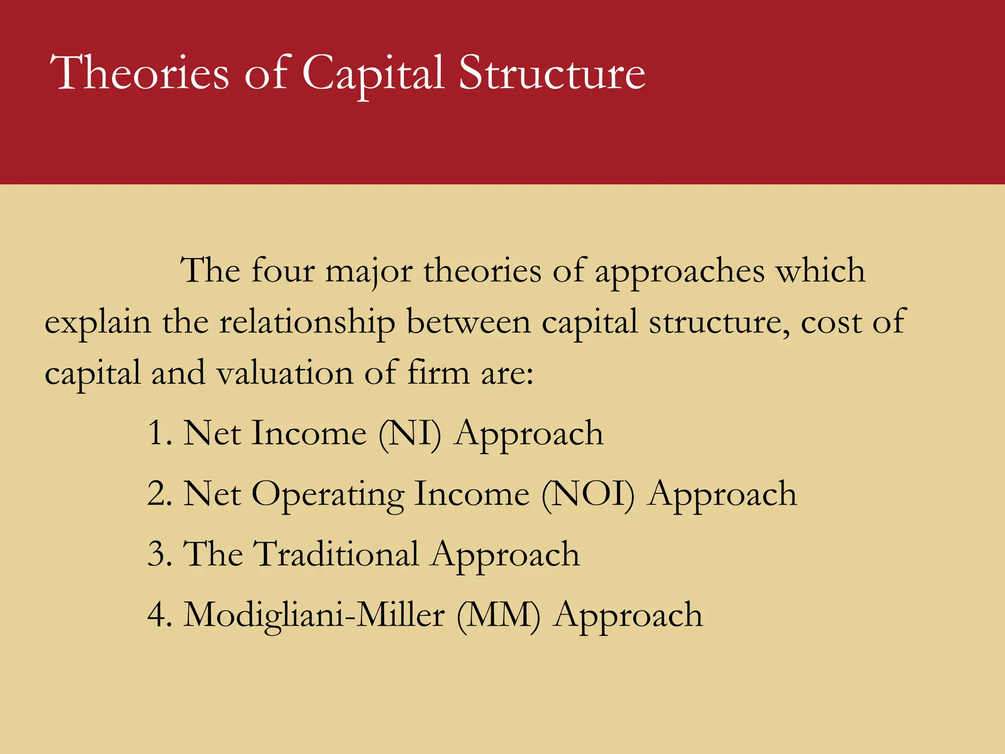 capital structure in financial management | PPT