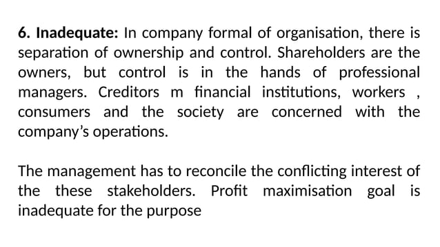 OBJECTIVES AND SCOPE OF FINANCIAL MANAGEMENT NOTES | PPTX