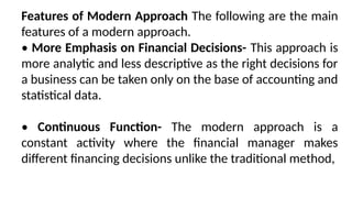 OBJECTIVES AND SCOPE OF FINANCIAL MANAGEMENT NOTES | PPTX