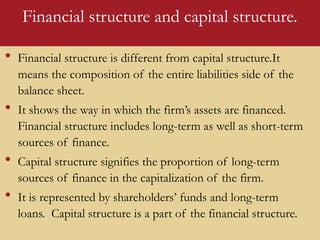 Capital structure and capital budgetings | PPT