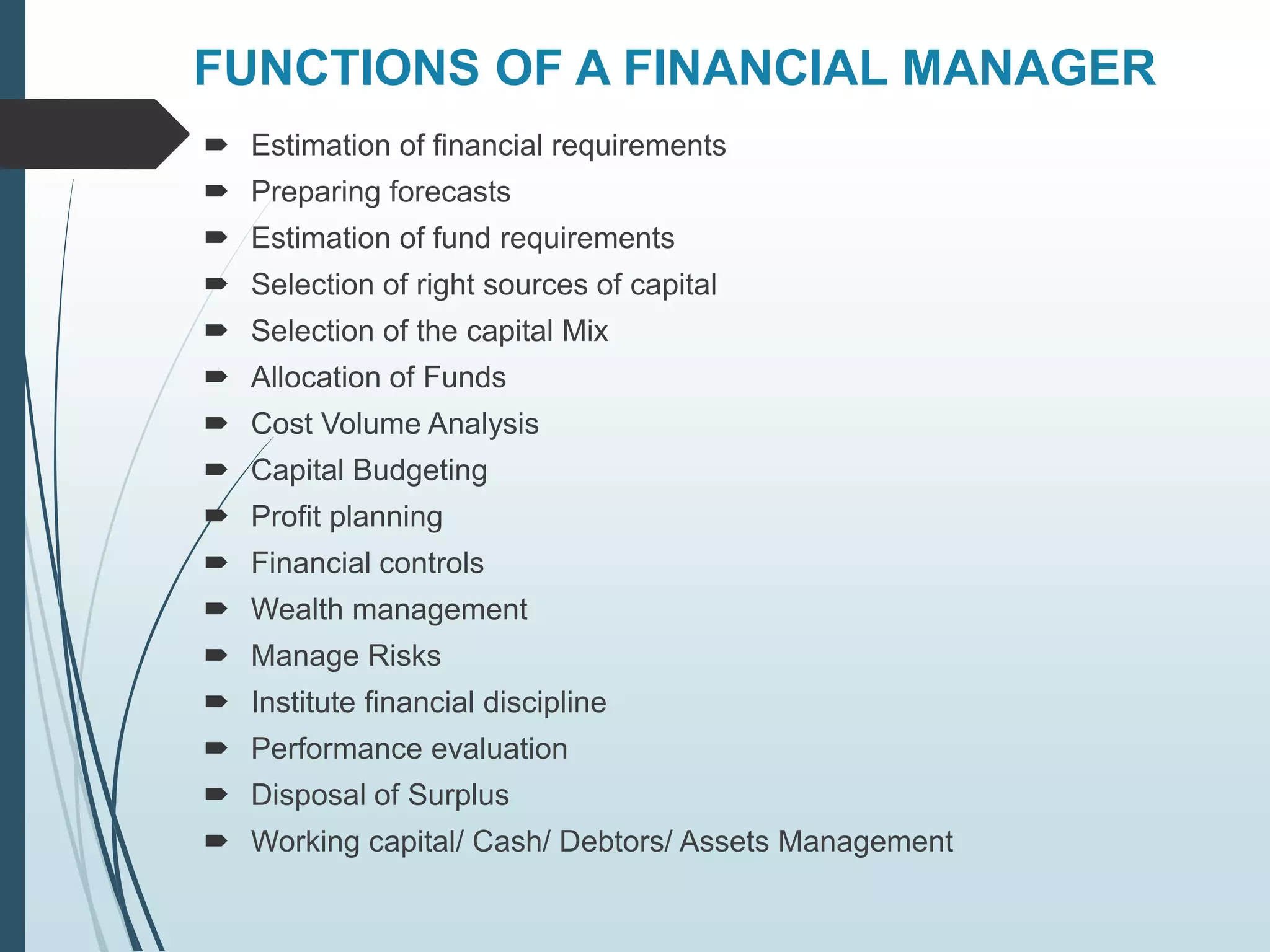 Financial management basics | PPTX