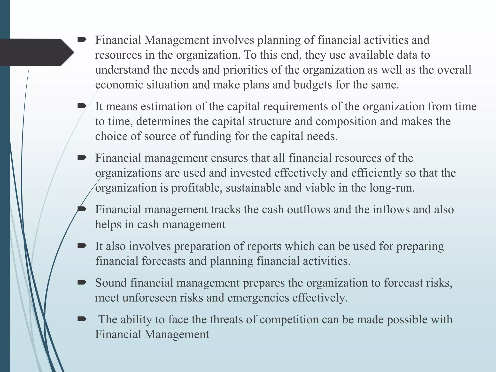 Financial management basics | PPTX