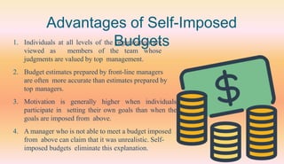 Financial Management and Control - Developing Budgets | PPTX