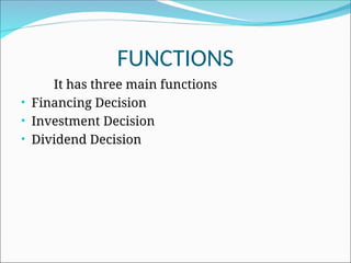 FINANCIAL MANAGEMENT -Functions & Scope.ppt