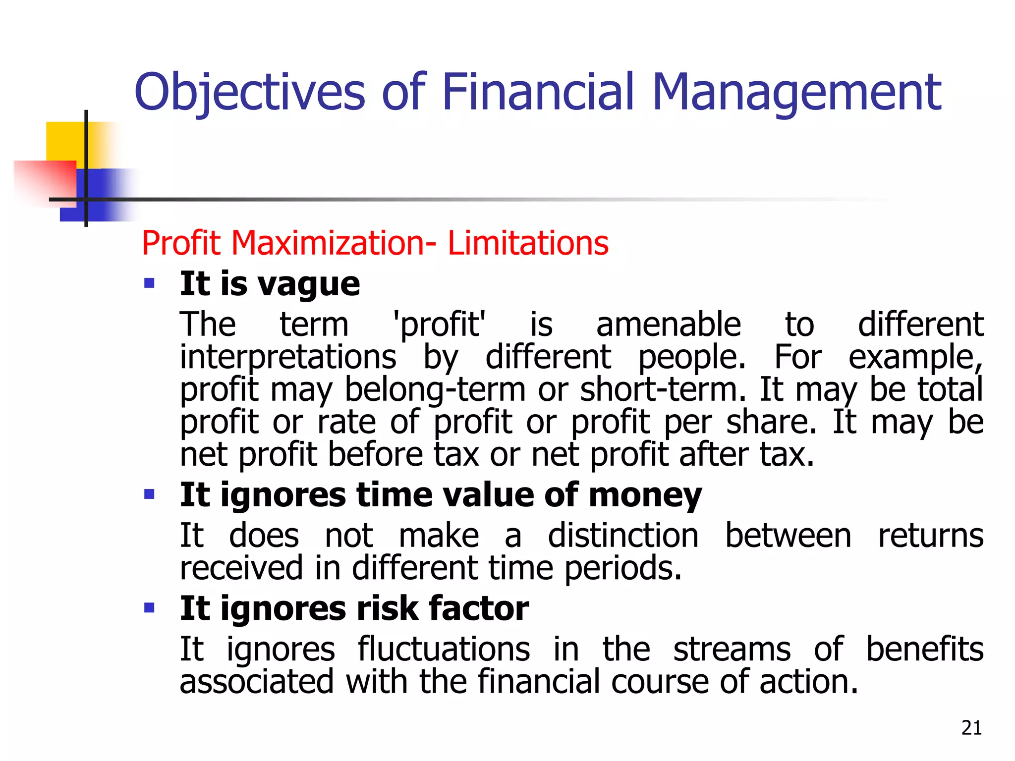 Financial management-Introduction | PPT