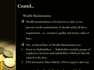 Financial management - its importance and objectives | PPT