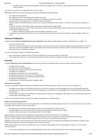 Financial management openbravo | PDF