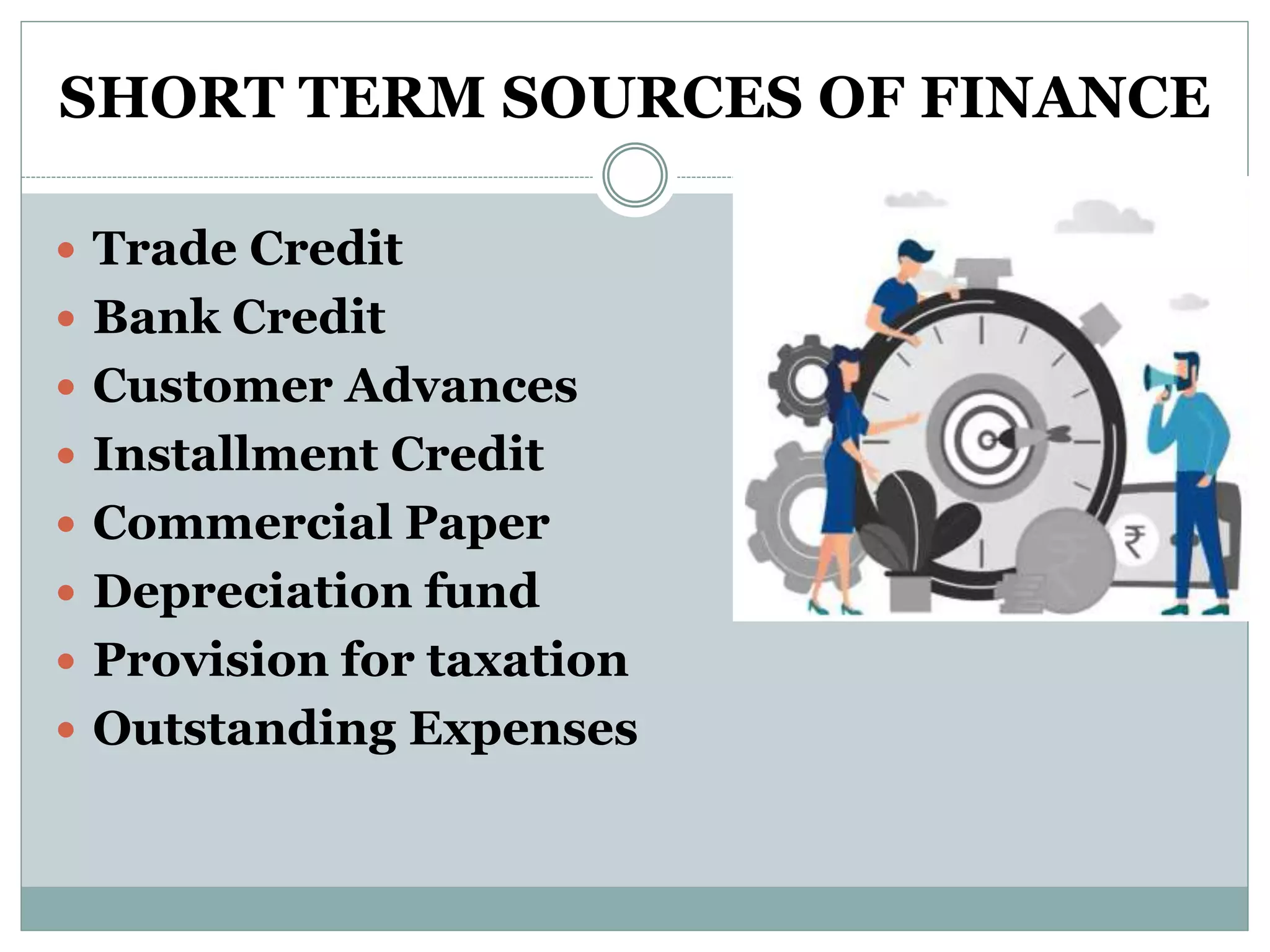 Sources of Finance | PPTX