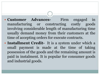 Sources of Finance | PPTX