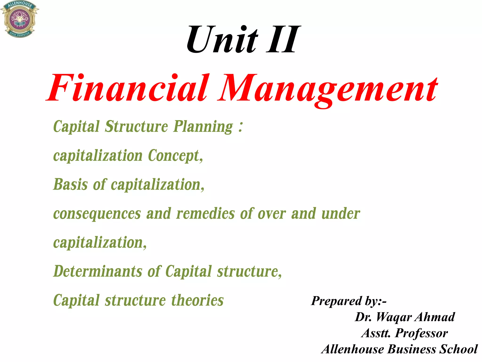 Financial management 2 | PPTX