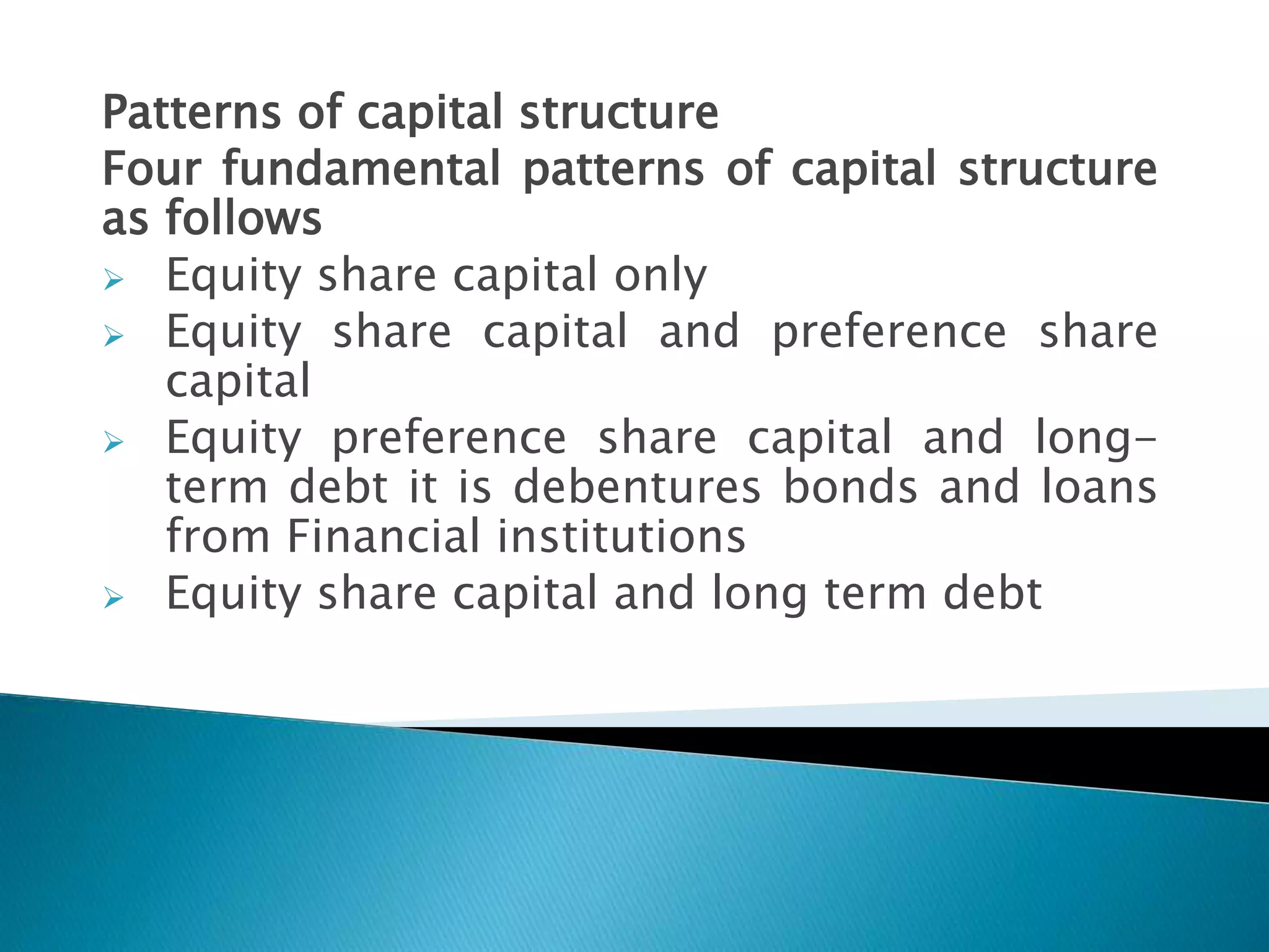 Capital Structure | PPTX