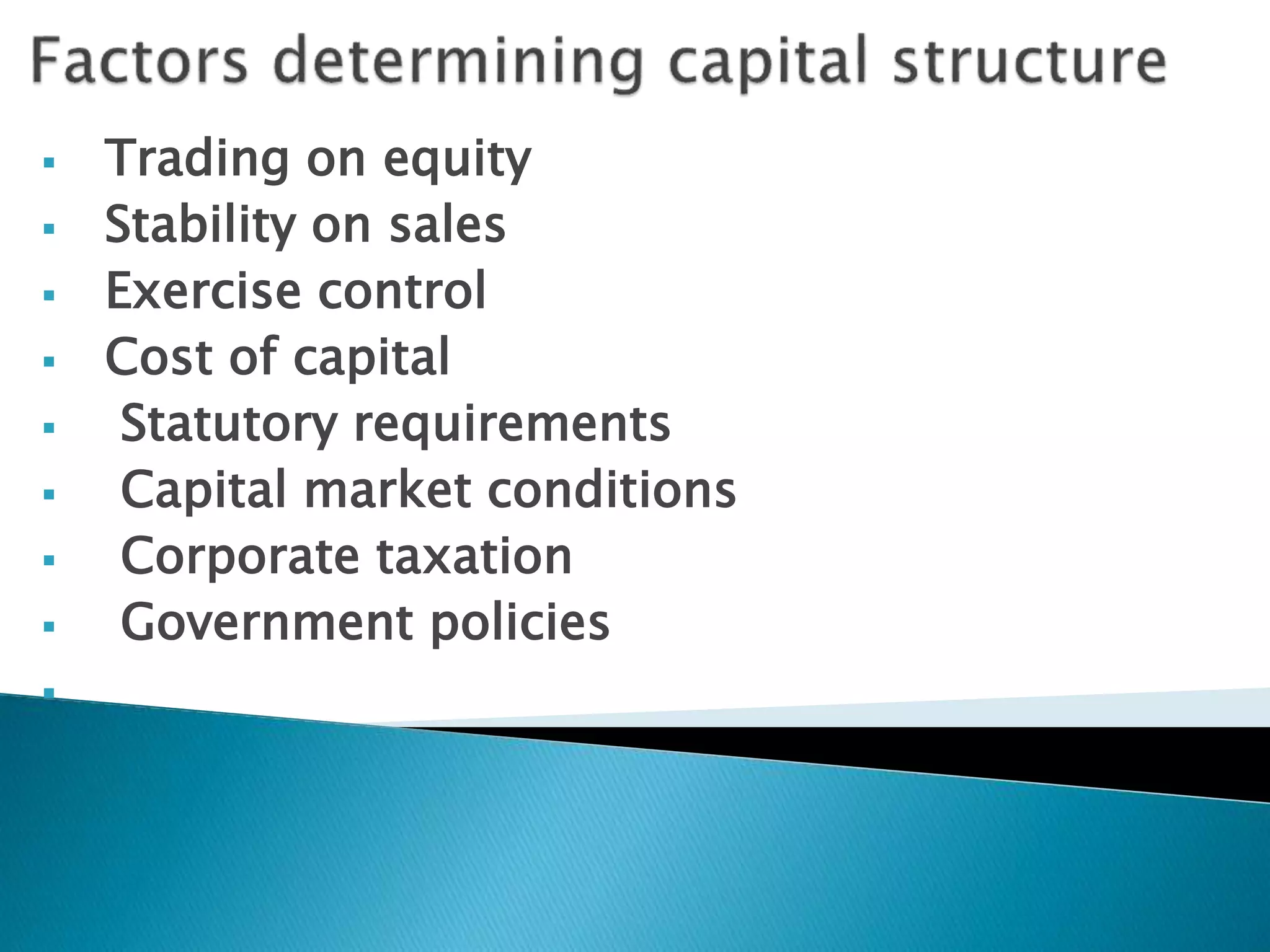 Capital Structure | PPTX